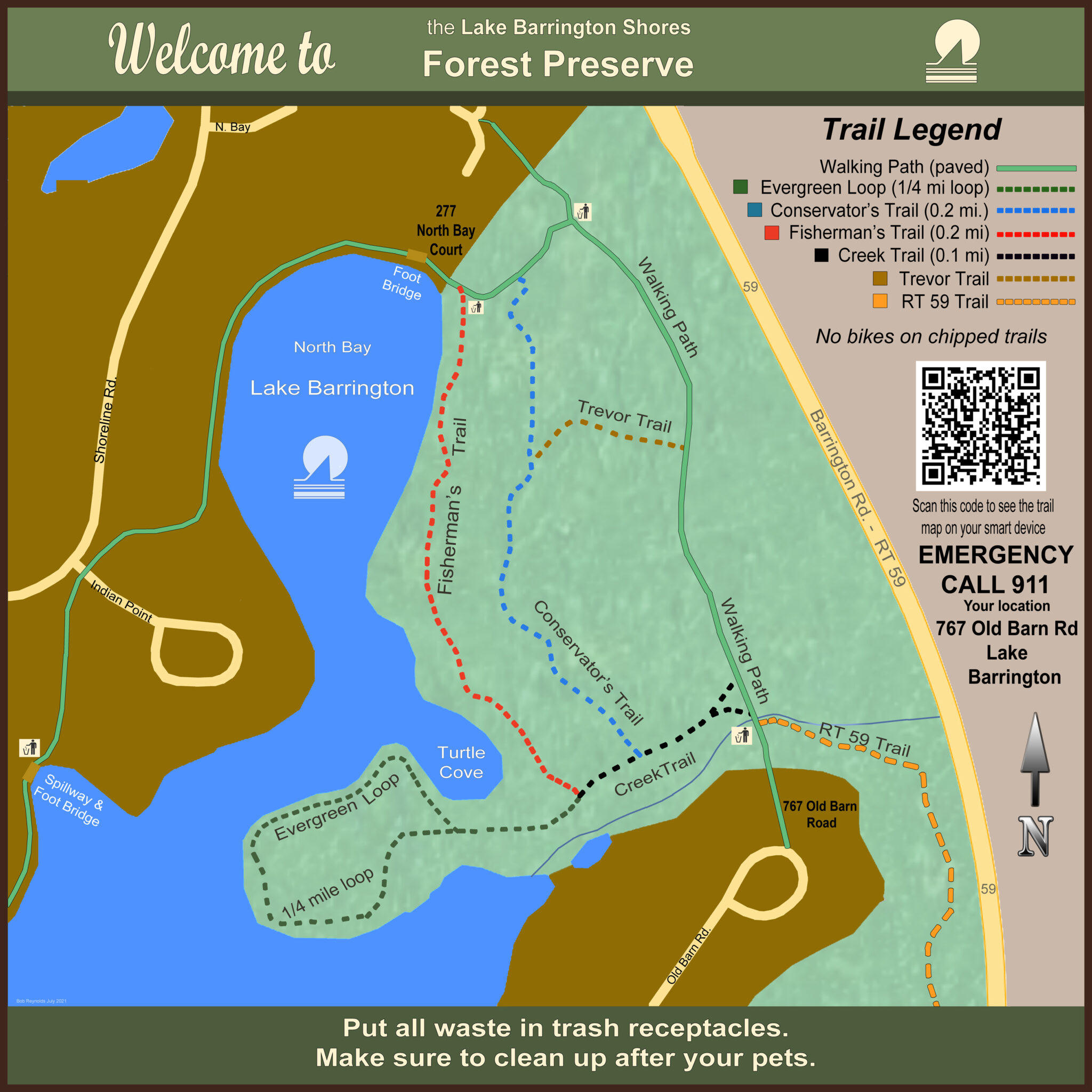 Trails, Wildflowers, & Birding | Lake Barrington Shores